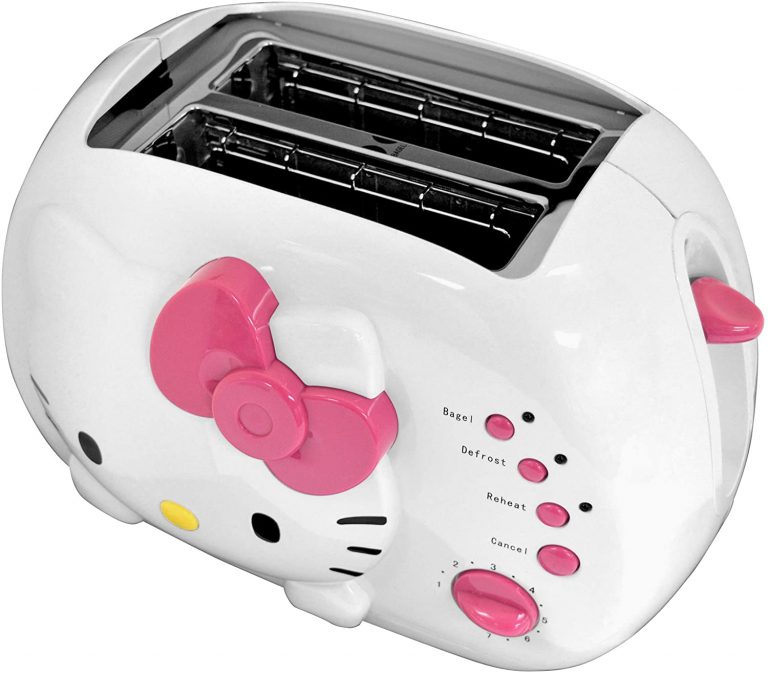 Hello Kitty 2-Slice Wide Slot Toaster Review 2023 - Features & Price