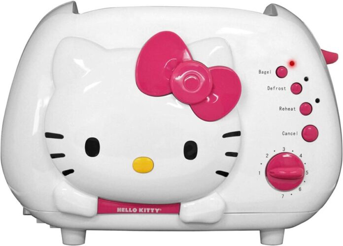 Hello Kitty 2-Slice Wide Slot Toaster Review 2023 - Features & Price